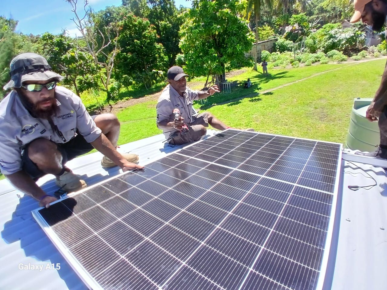 HELPR-1 lands in Loh: first solar installation underway in Vanuatu ...